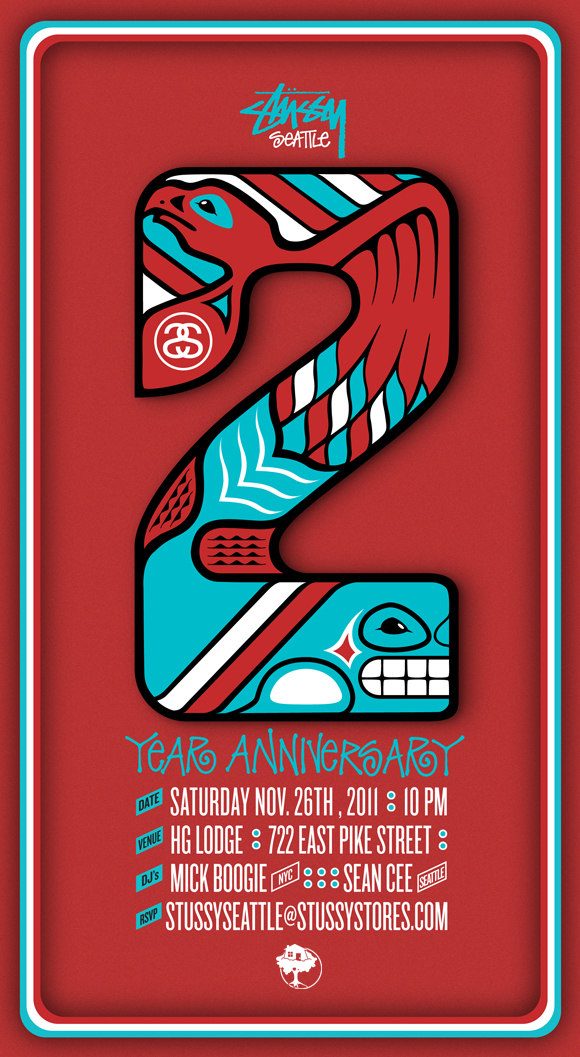 Stussy Seattle 慶祝兩周年發布 Pike Tribe 新品系列 - A Day Magazine