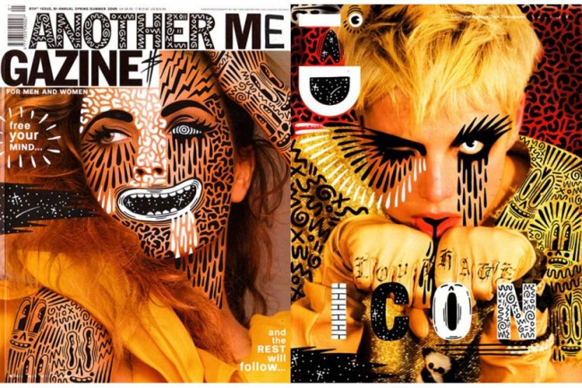 Hattie Stewart作品Doodle Bomb封面設計 - A Day Magazine