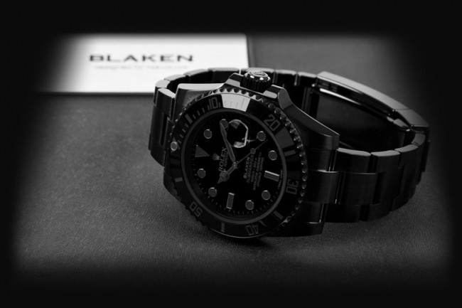 Blaken x Rolex Submariner Date 幻影系列定製腕錶 - A Day Magazine