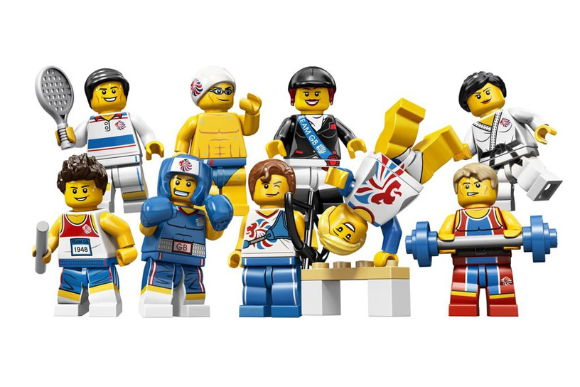 LEGO 2012奧運限量版 迷你運動員人偶套裝 - A Day Magazine