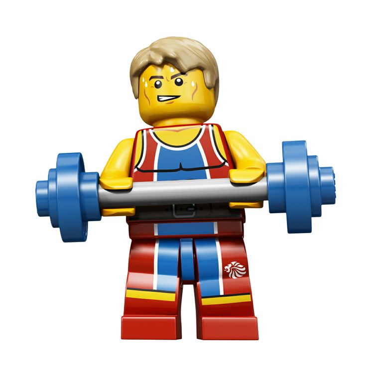 LEGO 2012奧運限量版 迷你運動員人偶套裝 - A Day Magazine