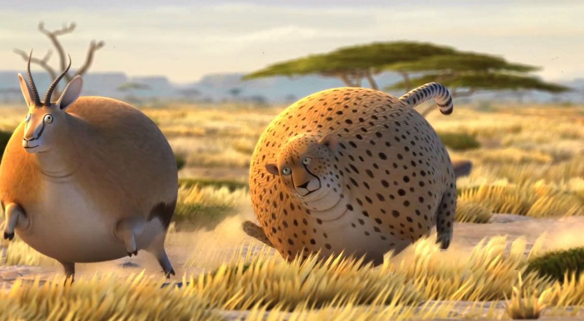 圓滾滾的非洲動物 “Rollin’ Safari” 趣味動畫系列 - A Day Magazine