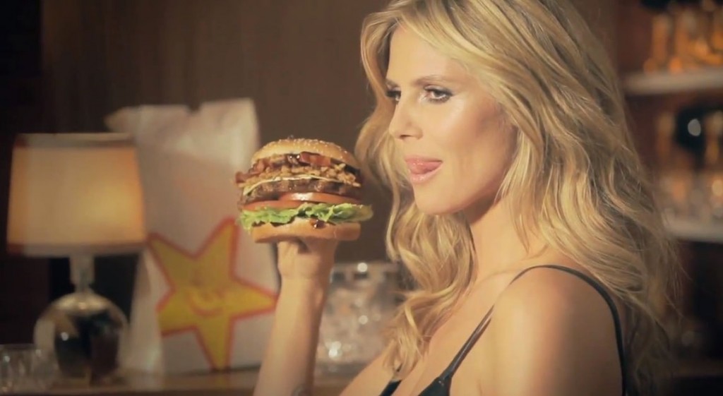 漢堡誘惑 Heidi Klum 出演 Carl’s Jr 最新廣告片 - A Day Magazine