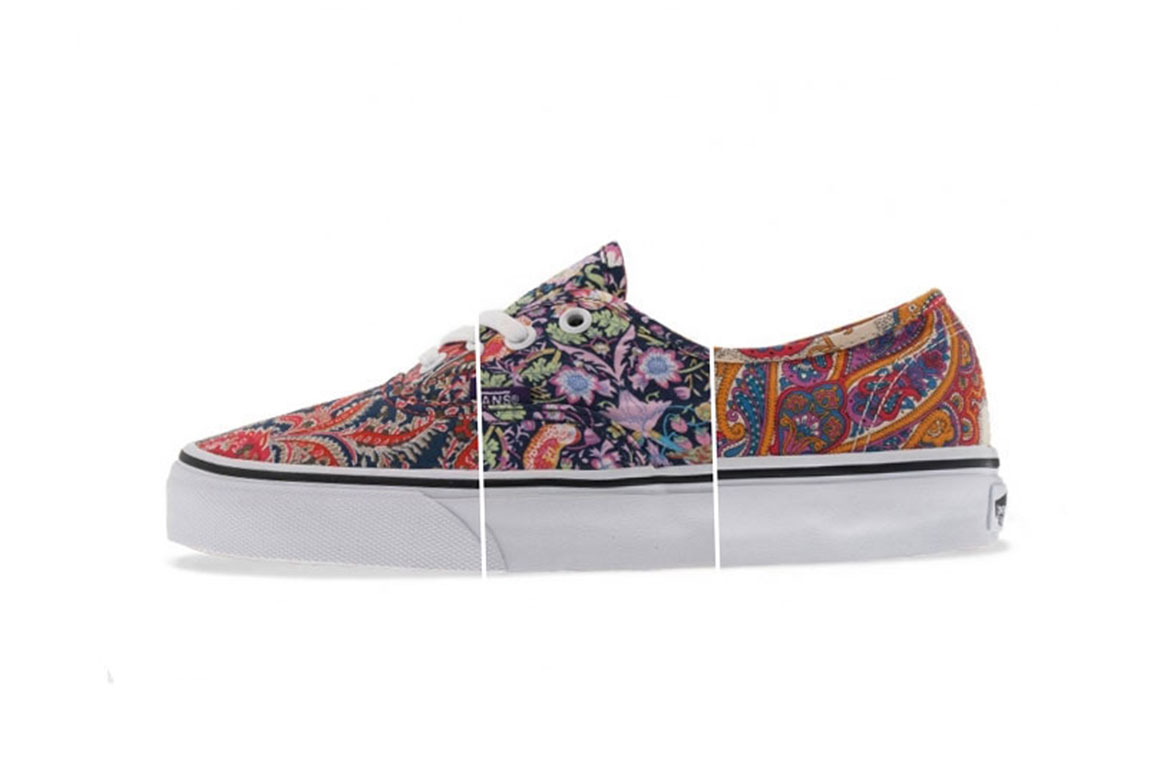 Liberty x Vans Authentic 2013秋冬聯名系列 - A Day Magazine