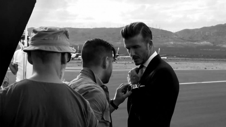 David Beckham 拍攝 Breitling for Bentley 十周年紀念系列廣告 - A Day Magazine