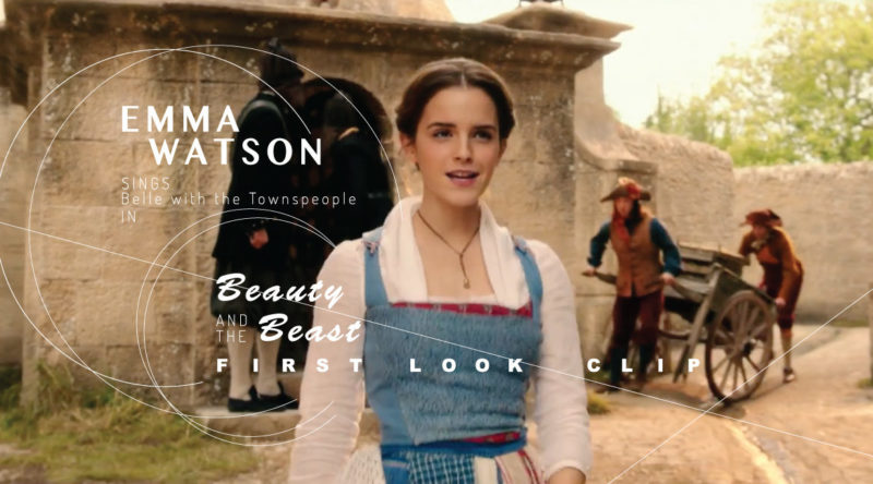 《Beauty and the Beast》再次釋出 Emma Watson 甜美歌聲，唱著充滿童話氛圍的〈Belle〉 - A Day ...