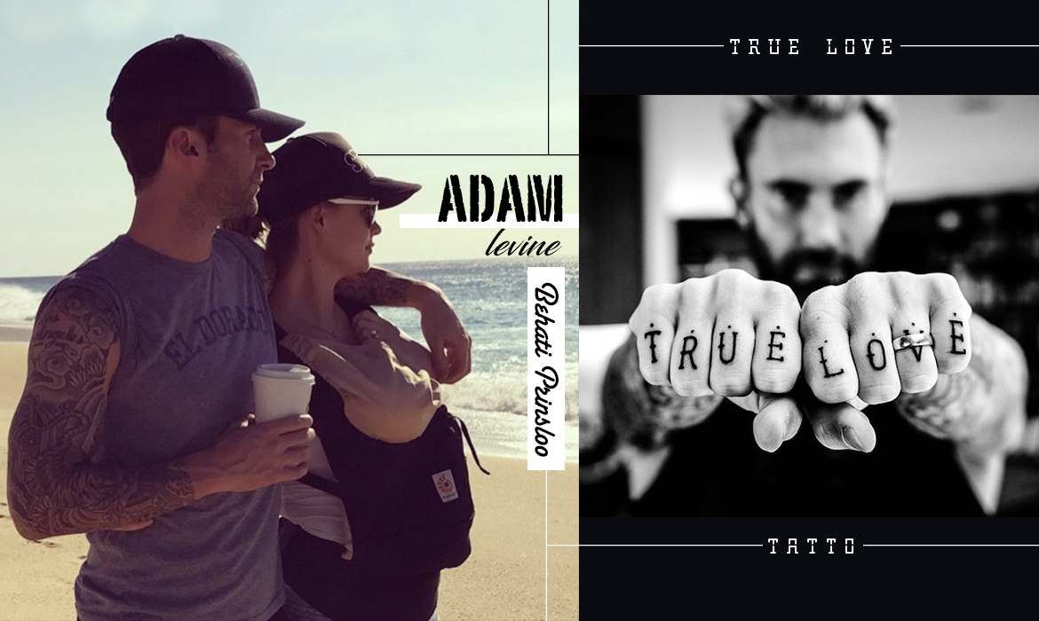 True Love：Adam Levine 用最誘人的方式，秀出為老婆所刻下的愛的刺青！ - A Day Magazine