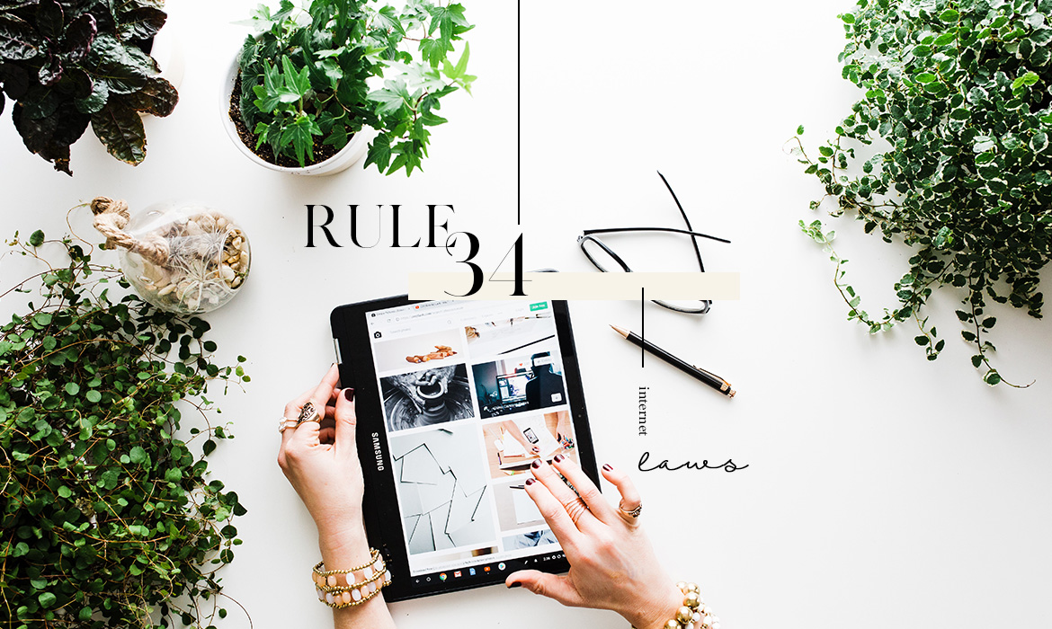 「Rule 34 = 萬物皆有色情片定律」：網路世界原來以這些幽默定律運作 - A Day Magazine